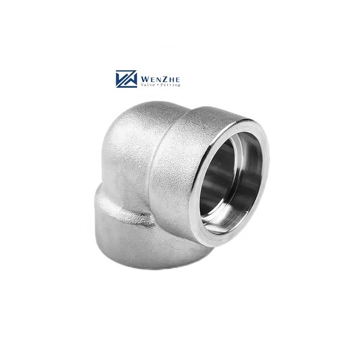 General DN25 SS316 Forged Stainless Steel 304 316L Socket Welding Elbow ...