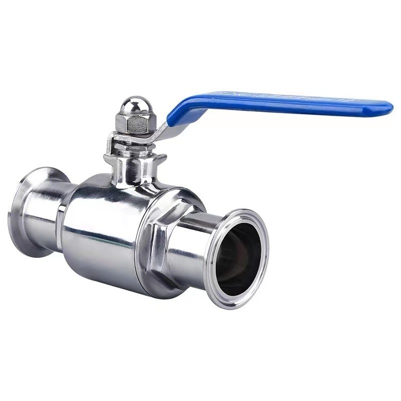 2 Way Straight Ball Valve DIN SMS WZ Sanitary Stainless Steel 304 316 ...