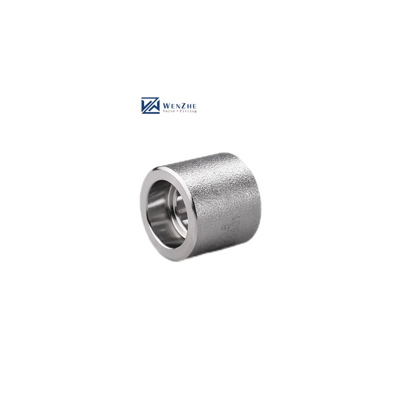 304 316 316L High Pressure Forged Round Half Coupling for High Pressure ...