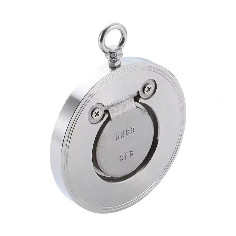 304 316 Stainless Steel Thin Wafer Swing Check Valve for Industrial ...