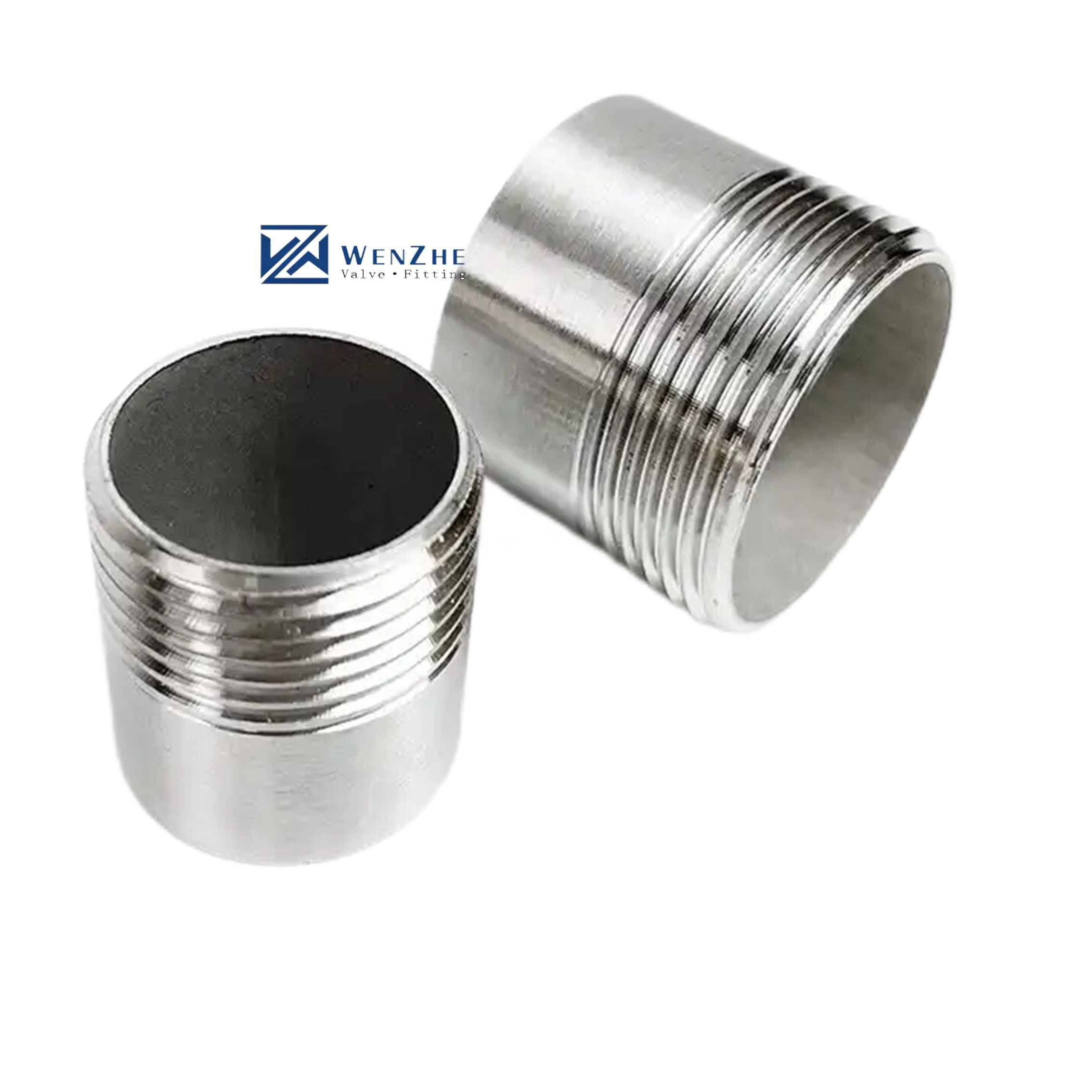 WZ SS304 Male Threaded Nipple NPT BSPP BSPT G Threaded DN8 1/4''-4.0 ...